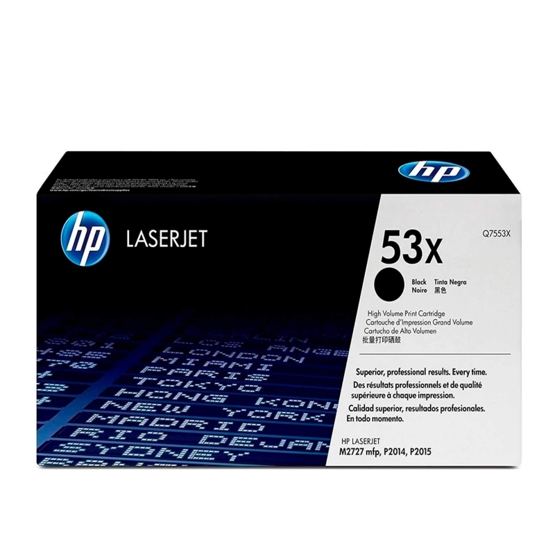 Toner Hp 53X (Q7553X) Negro 7,000 Pag LaserJet P2014 – NEBACOM PERÚ